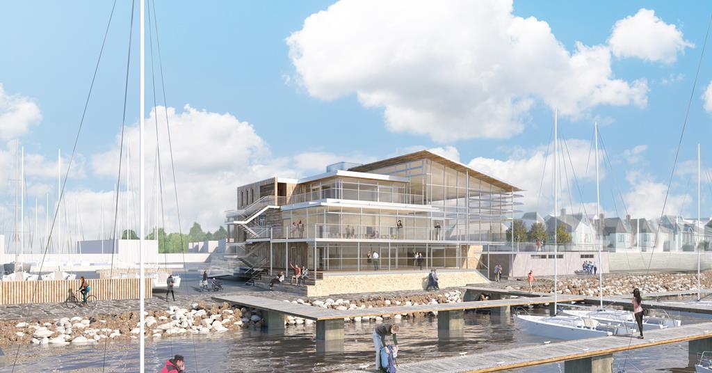 Sailing club's clubhouse in for planning | News | Building Design