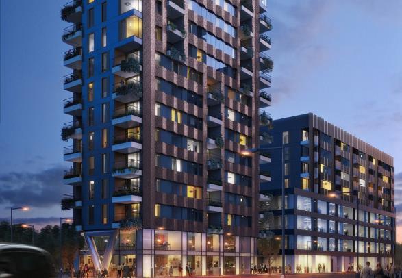 Sheppard Robson submits East End tower for planning | News | Building ...