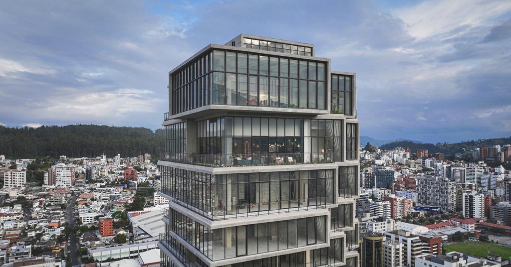 In pictures: BIG completes tallest building in Ecuadorian capital ...