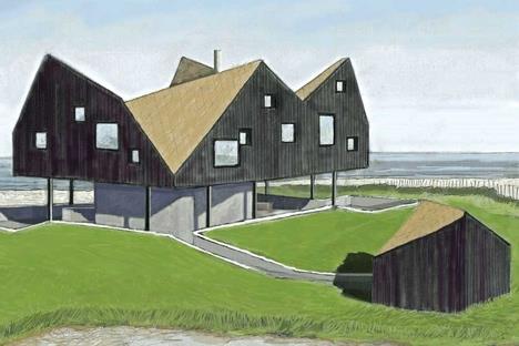 Jarmund Vignaes Architects creates In-Between House in Suffolk ...