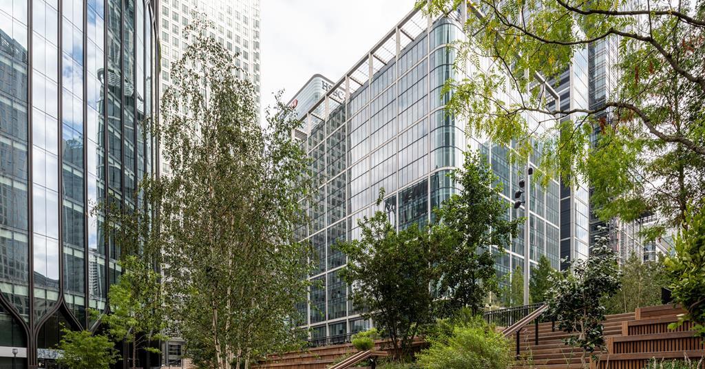 Canary Wharf Showcases ‘green Spine After Teaming Up With Eden Project News Building Design
