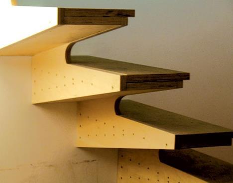 Westarchitecture's stringerless stair for a mews house in west London ...