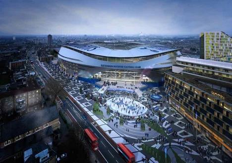 New Spurs stadium submitted for planning | News | Building Design