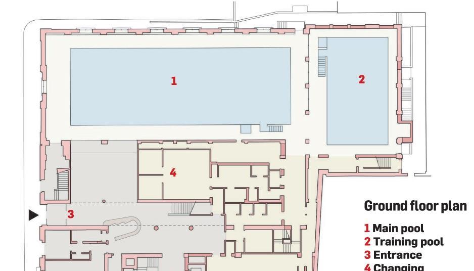 Drawing board: Ironmonger Row Baths by Tim Ronalds Architects ...