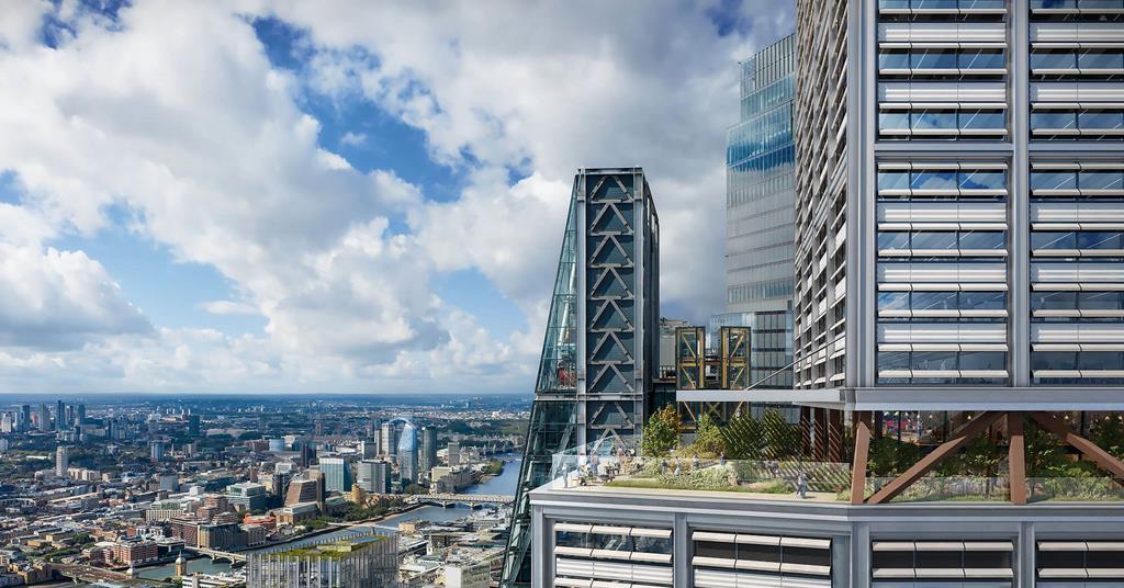 Eric Parry reveals first detailed images of revised 1 Undershaft | News ...