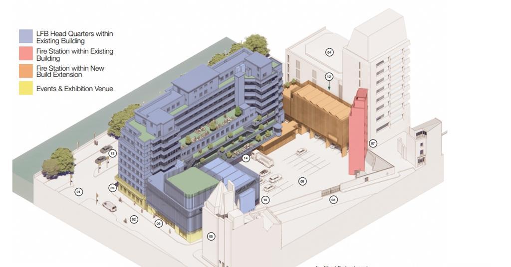 London Fire Brigade to move back into Lambeth headquarters after ...