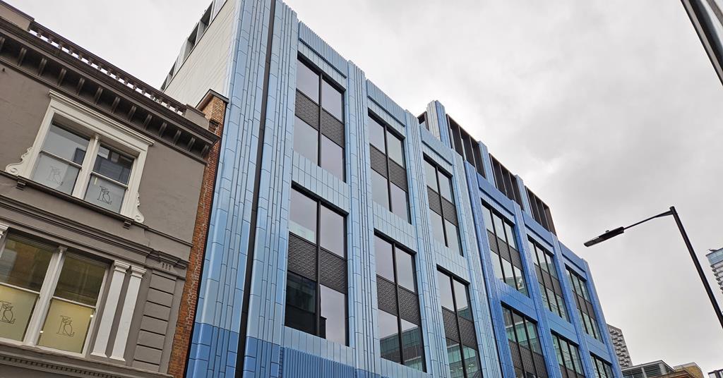 In pictures: Make’s low carbon City fringe office block reaches ...