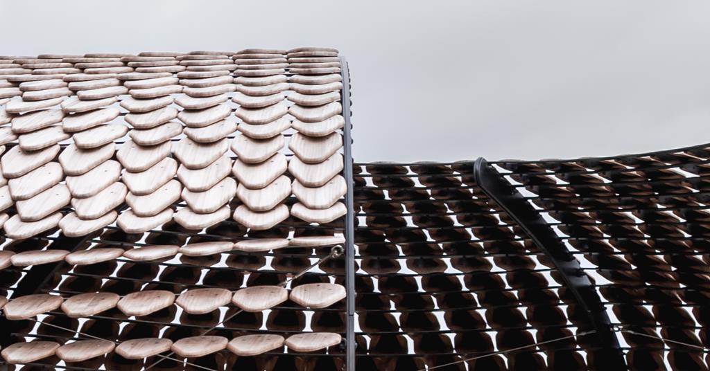 Giles Miller installation brightens biotech building | News | Building ...