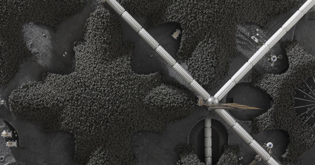 Hassell’s lunar habitat model selected for Royal Academy Summer ...