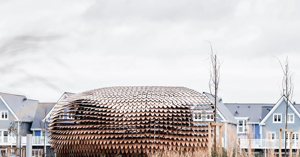 Giles Miller installation brightens biotech building | News | Building ...