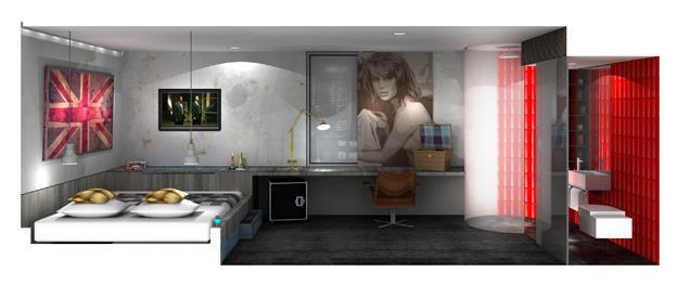 James Soane of Project Orange on bedroom design for the Hoxton Hotel ...