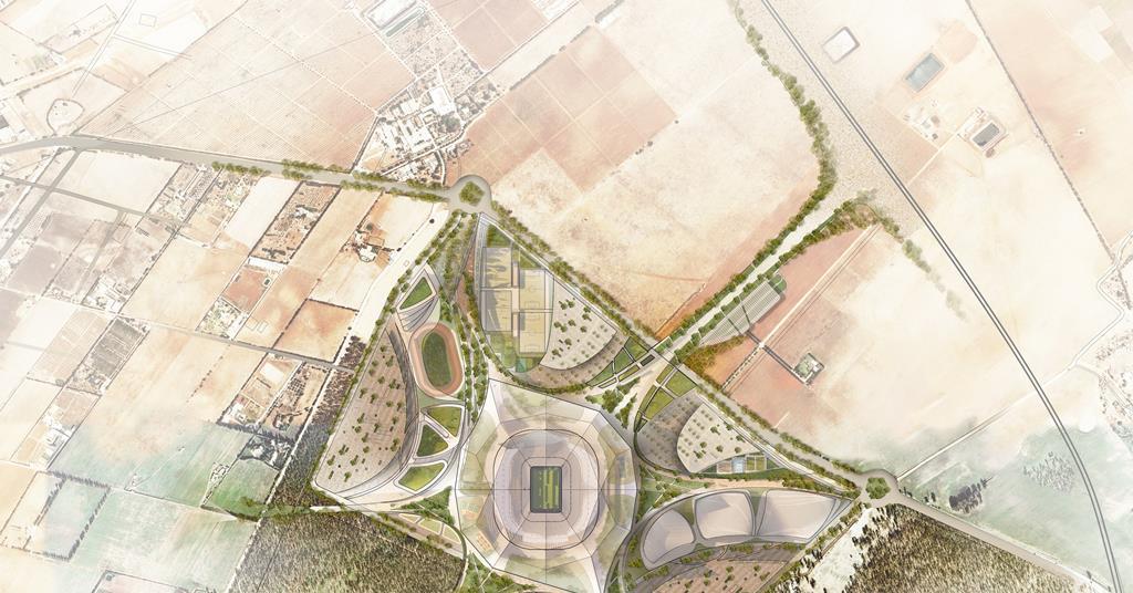 Images released of Populous and Oualalou + Choi’s proposals for world’s ...
