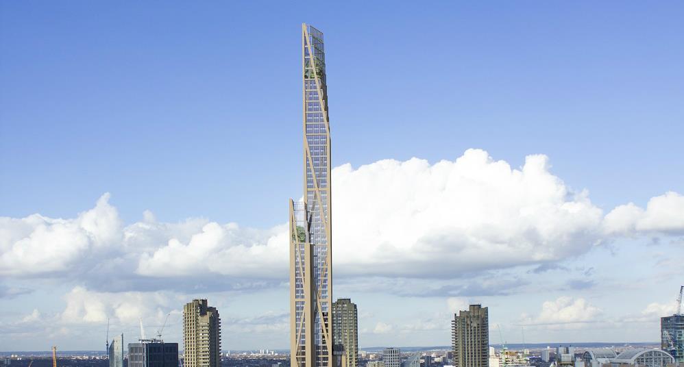 PLP plans 80-storey ‘timber tower’ for Barbican | News | Building Design