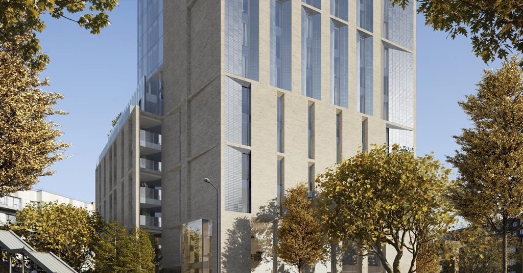 Go-ahead for Simpson Haugh's Canary Wharf tower | News | Building Design