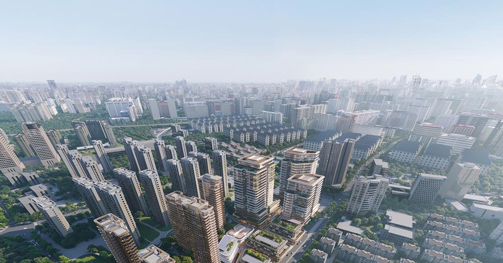 Fosters unveils designs for Changfeng mixed-use development in Shanghai ...