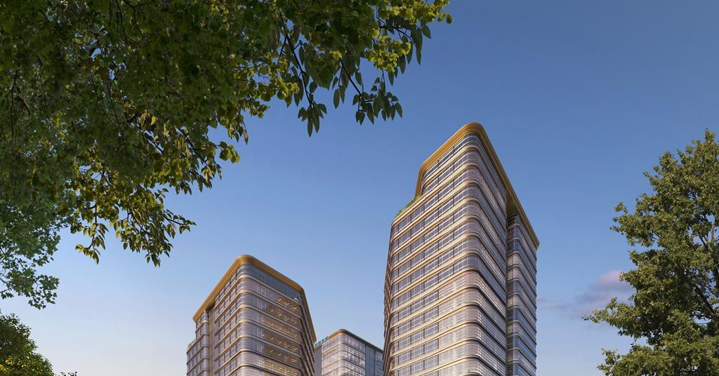 Fosters unveils designs for Changfeng mixed-use development in Shanghai ...