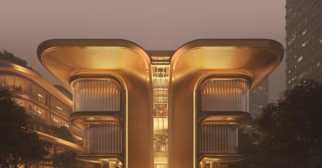 Fosters unveils designs for Changfeng mixed-use development in Shanghai ...