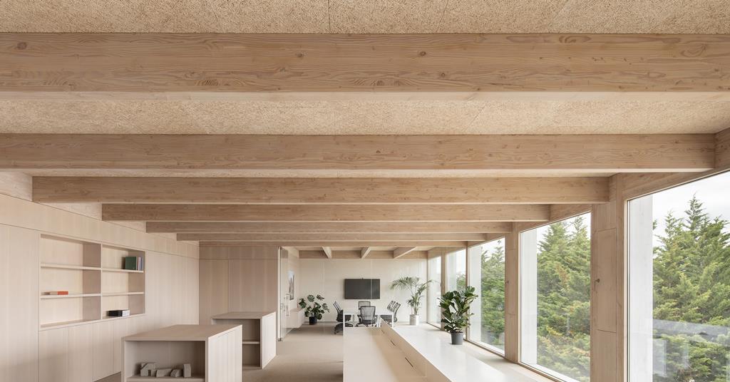 Thomas-McBrien Architects completes glulam roof extension of London HQ ...