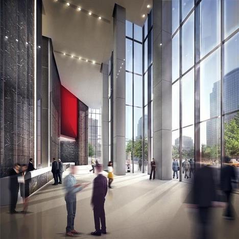 More images: Designs by Foster and Partners for the Ground Zero site ...