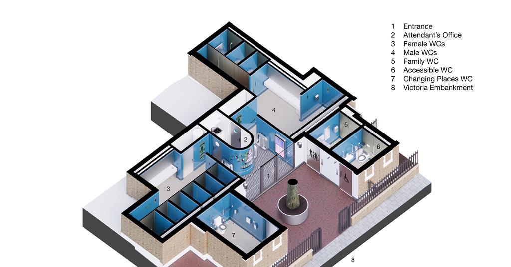 Westminster’s public toilets get a designer makeover as Hugh Broughton ...
