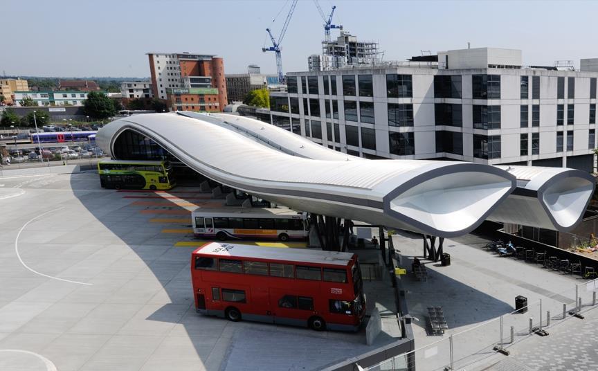 Bblur completes Slough bus station | News | Building Design