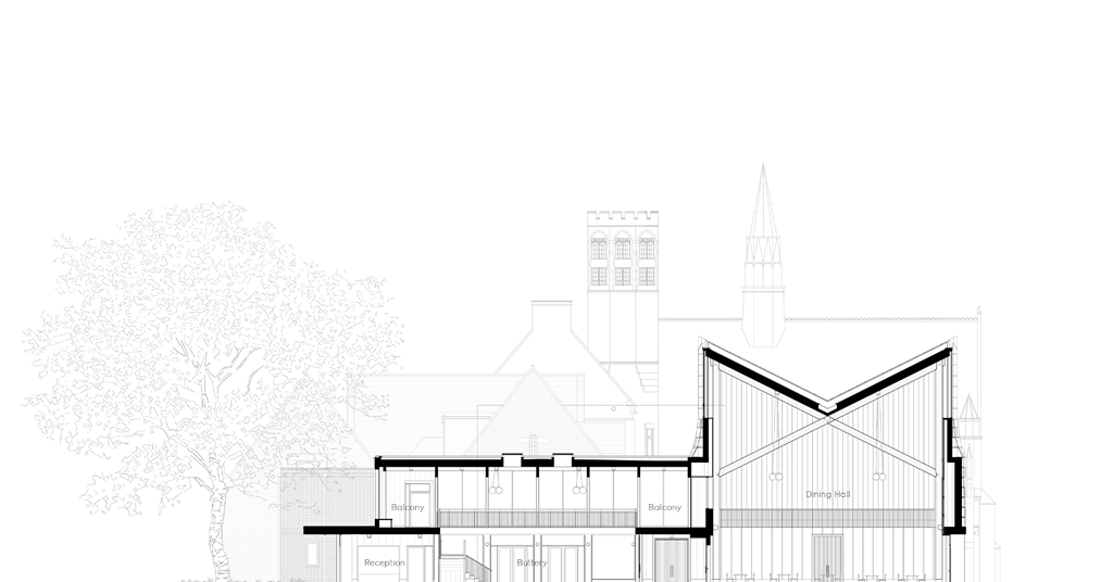 Building study: Homerton College Dining Hall by Feilden Fowles ...