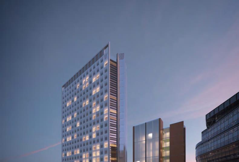 Consented RSHP hotel being redesigned as student flats because of covid ...