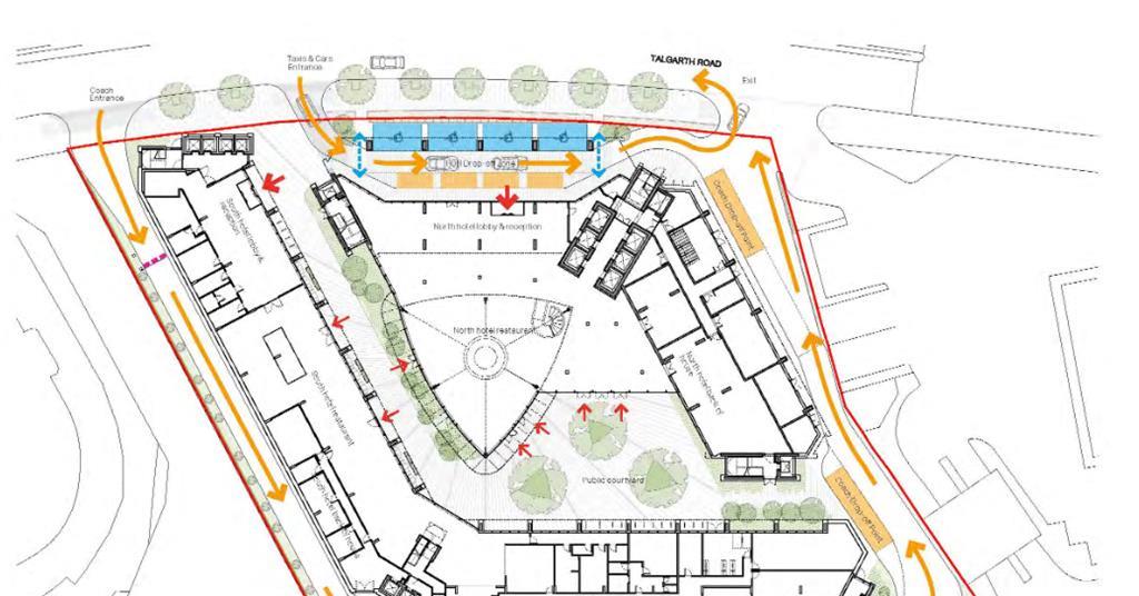 Consented RSHP hotel being redesigned as student flats because of covid ...