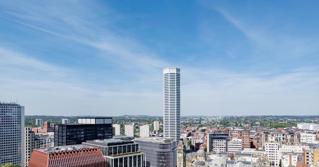 In pictures: Work completes on Howells-designed Birmingham tower | News ...