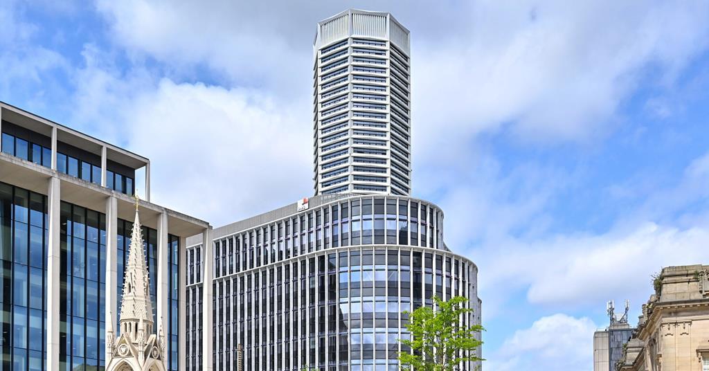 In pictures: Work completes on Howells-designed Birmingham tower | News ...