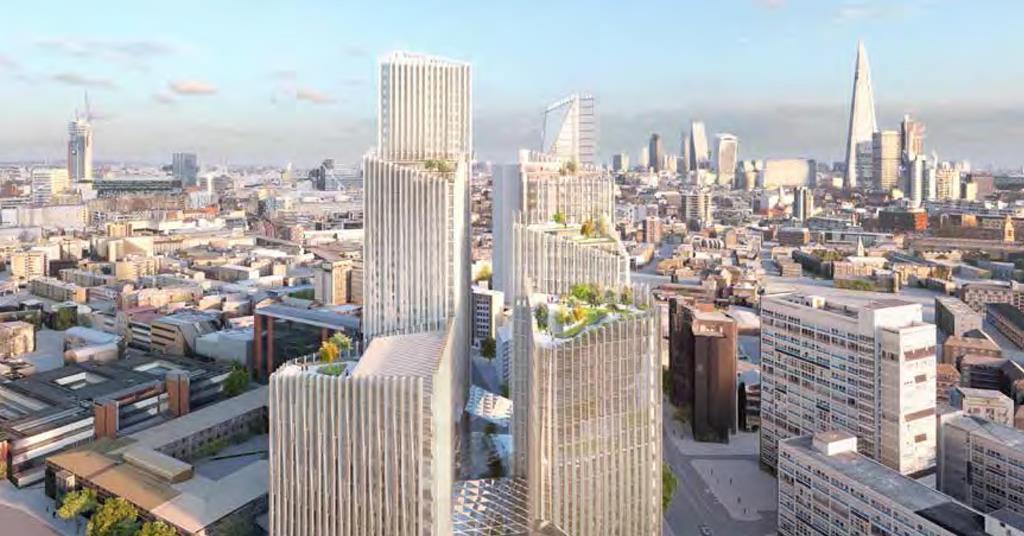 HTA’s four-tower Elephant & Castle scheme approved | News | Building Design