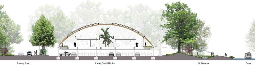 Hopkins wins planning for ultra-green WWF headquarters | News ...