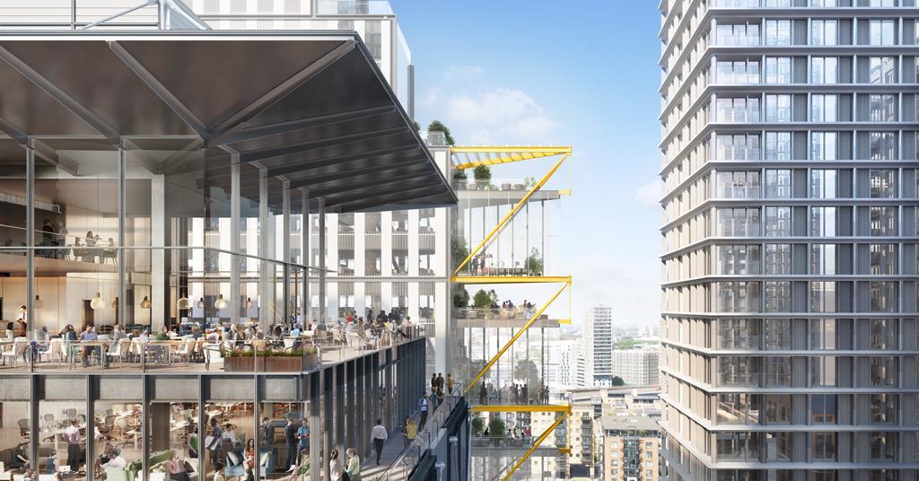 Pilbrow & Partners' Wood Wharf scheme given the all clear | News ...