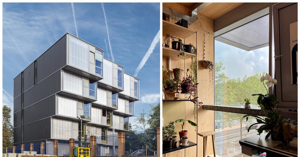 Innovative mass timber industrial scheme unveiled by dRMM in Greenwich ...