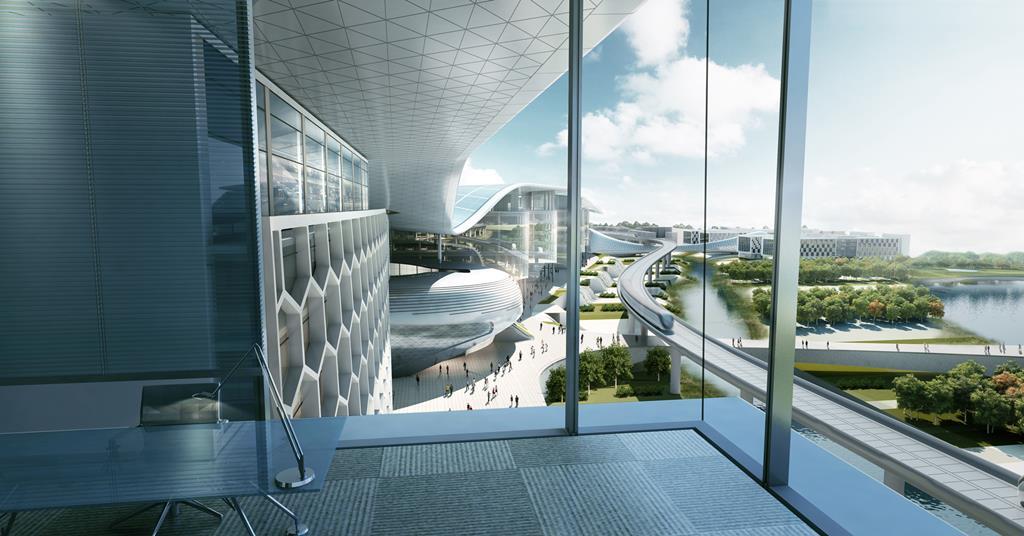 Atkins unveils aerospace city for Malaysia | News | Building Design