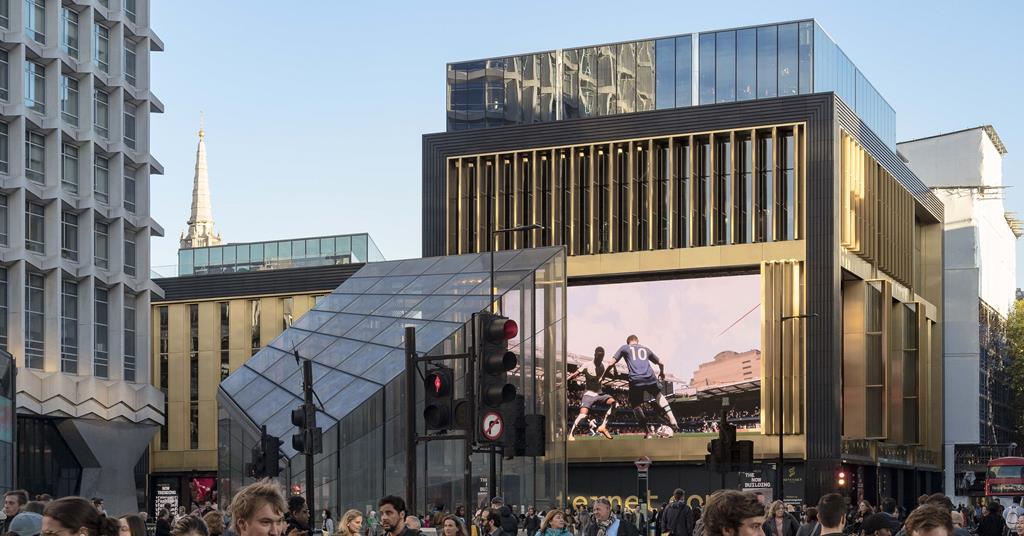 St Giles Circus by Orms and Ian Chalk Architects: the rebirth of Tin ...