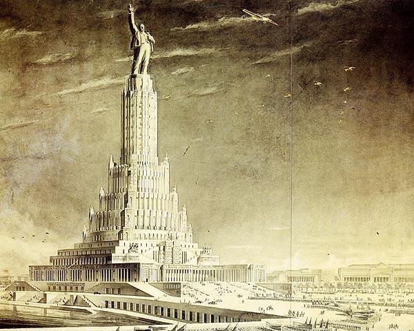 Top 10 unbuilt towers: Palace of the Soviets by Boris Iofan | Features ...