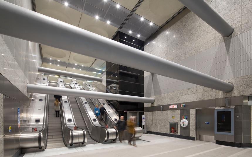 Crowd-busting Victoria tube ticket hall by Weston Williamson opens ...