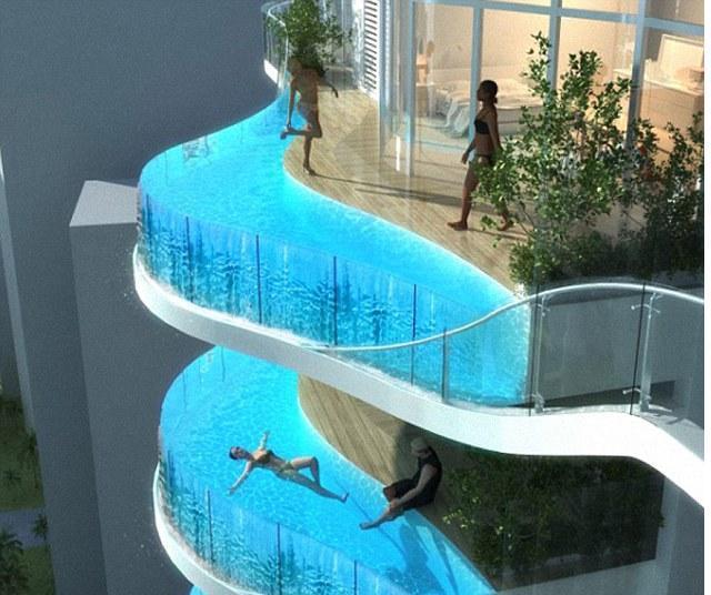Architect designs Mumbai towers with vertiginous infinity pools | News ...