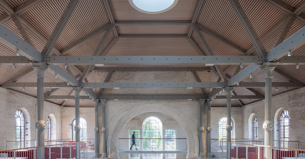 Hugh Broughton Architects transforms fire-damaged church into thriving ...