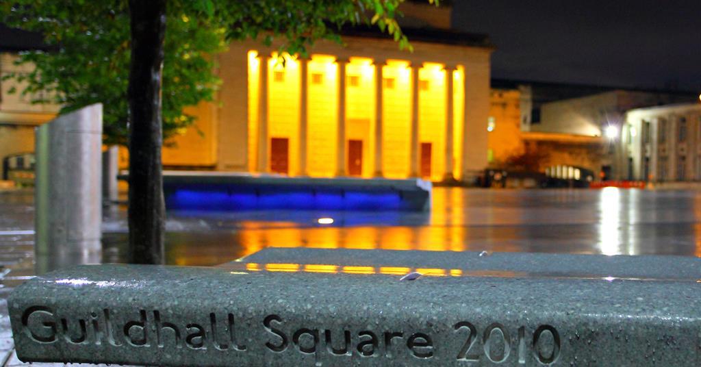 Southampton's Guildhall Square relaunched in a blaze of glory | News ...