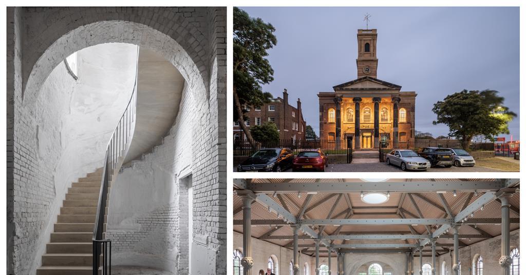 Hugh Broughton Architects transforms fire-damaged church into thriving ...