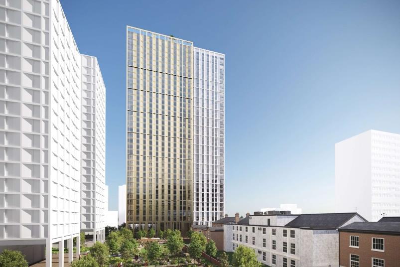 Birmingham approves 37-storey tower next to row of ‘rare and ...