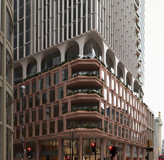 3XN unveils first detailed images of £500m City tower | News | Building ...