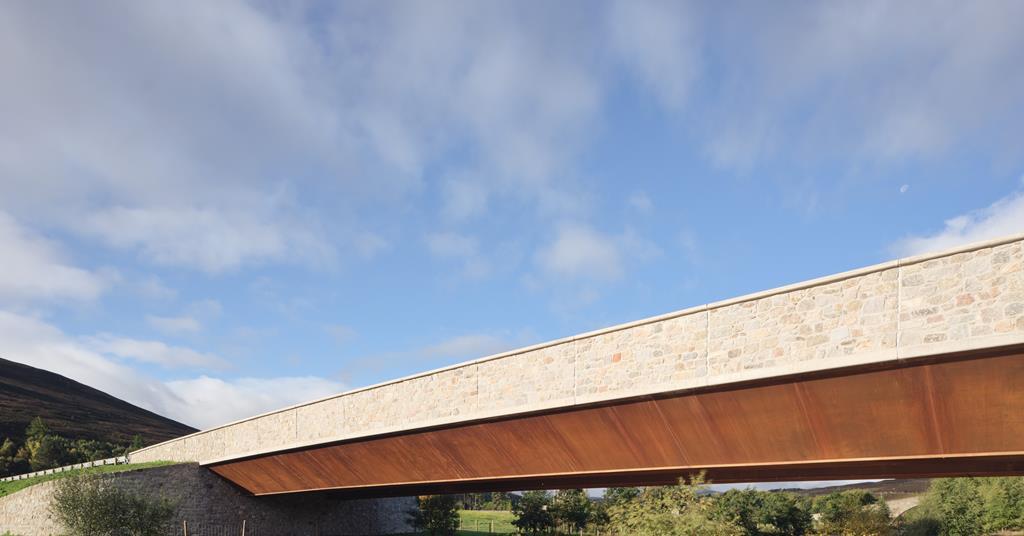 Moxon unveils new bridge in Aberdeenshire | News | Building Design