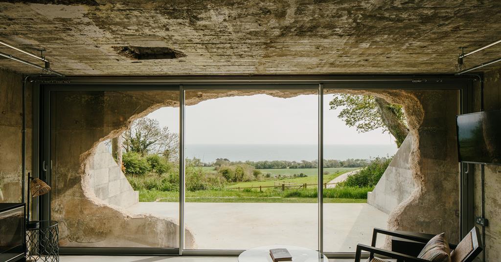 In pictures: Subterranean WW2 bunker transformed into holiday home ...