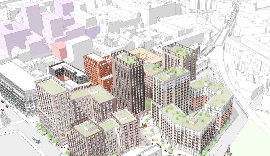 Stallan Brand progresses revised central Glasgow mixed-use district ...