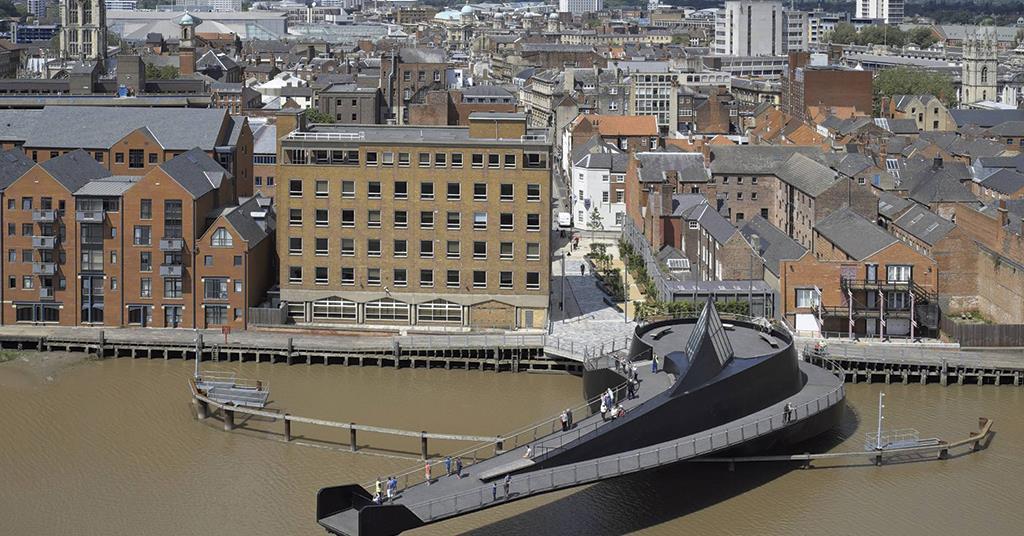 Musical bridge opens over the River Hull | News | Building Design