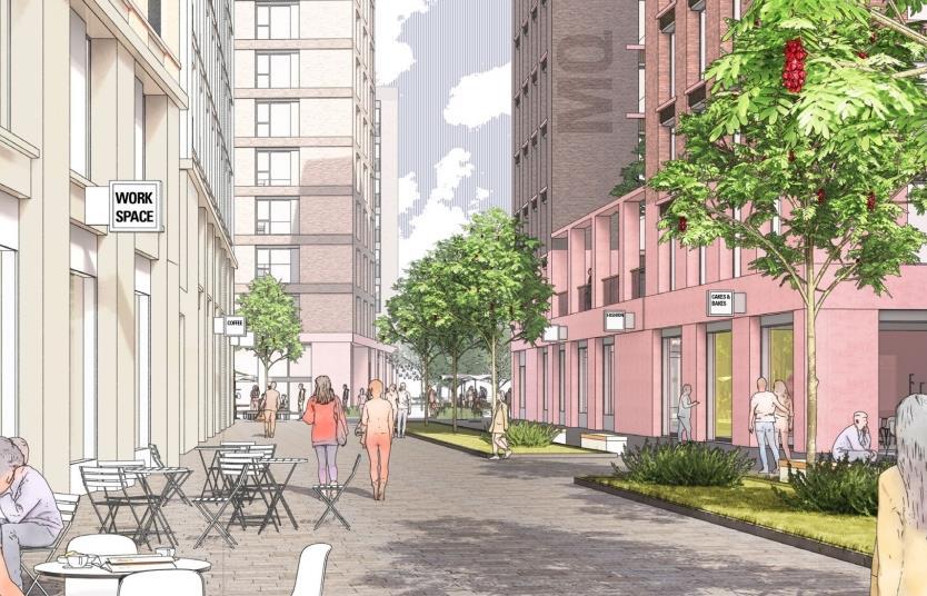 Stallan Brand progresses revised central Glasgow mixed-use district ...