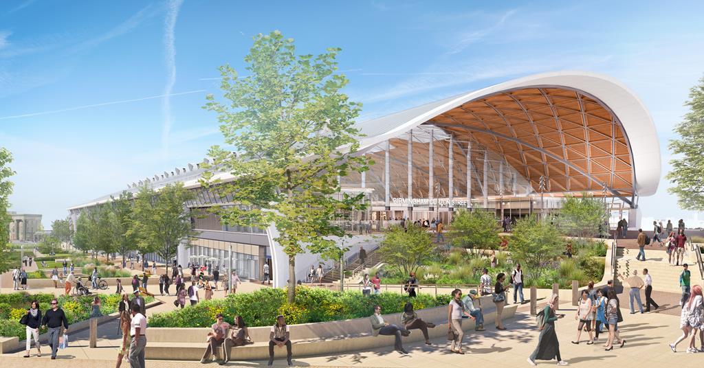Grimshaw and Arup revise West Midlands HS2 station designs | News ...